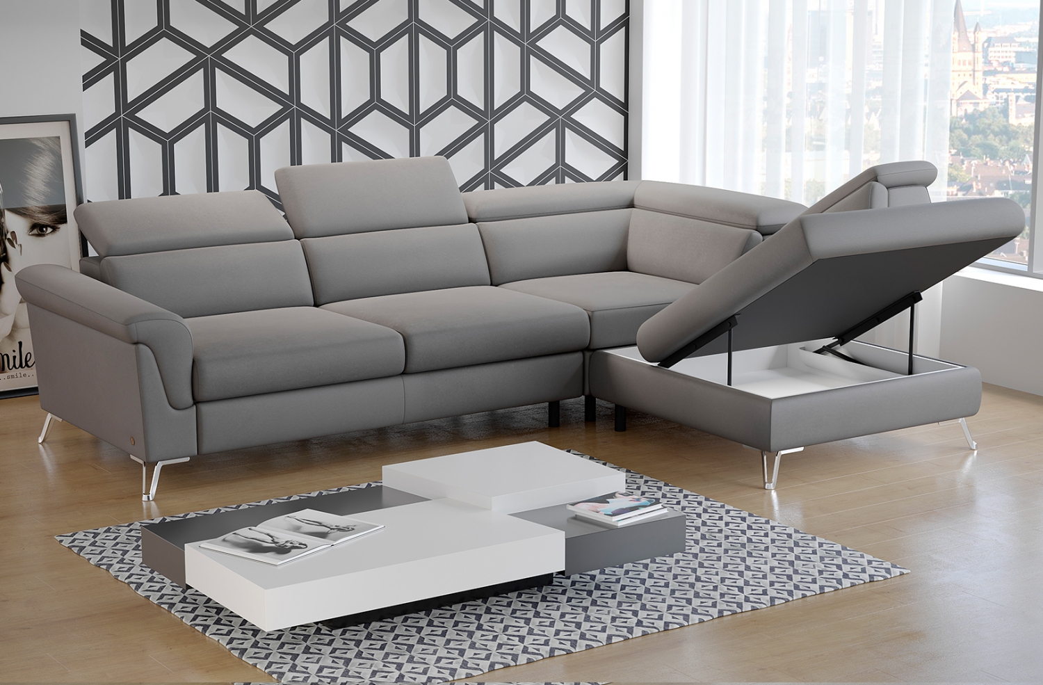 Buy Berlin Sectional Sofa in New Jersey | Nordholtz