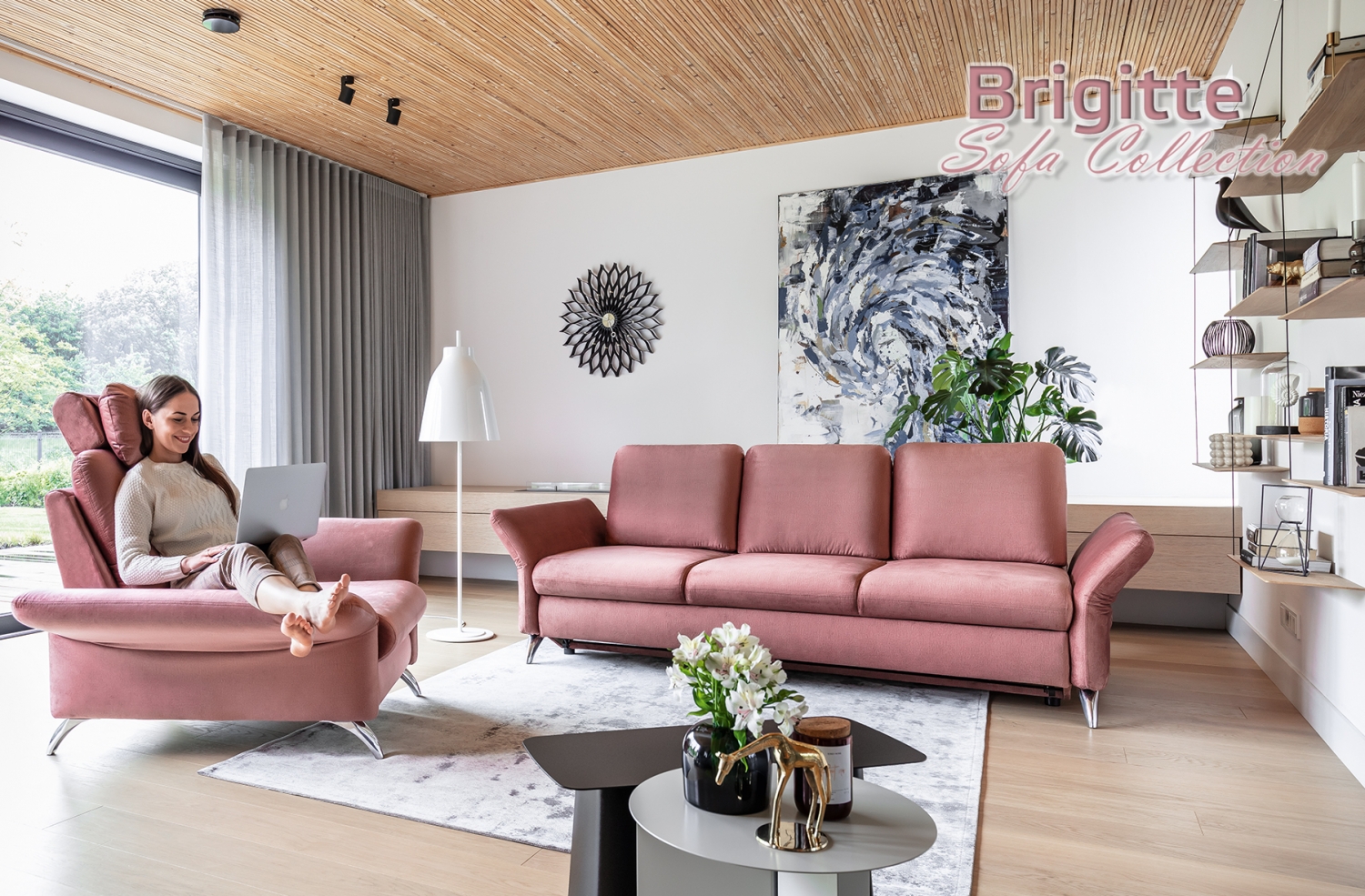 Buy Brigitte Sectional Sofa in New Jersey | Nordholtz