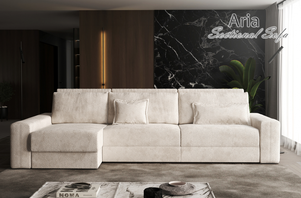 Aria Sectional Sofa - Nordholtz Furniture